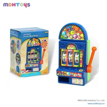Kids Coin Operated Game Machine Home Jackpot Fruit Machine Toy - Buy ...