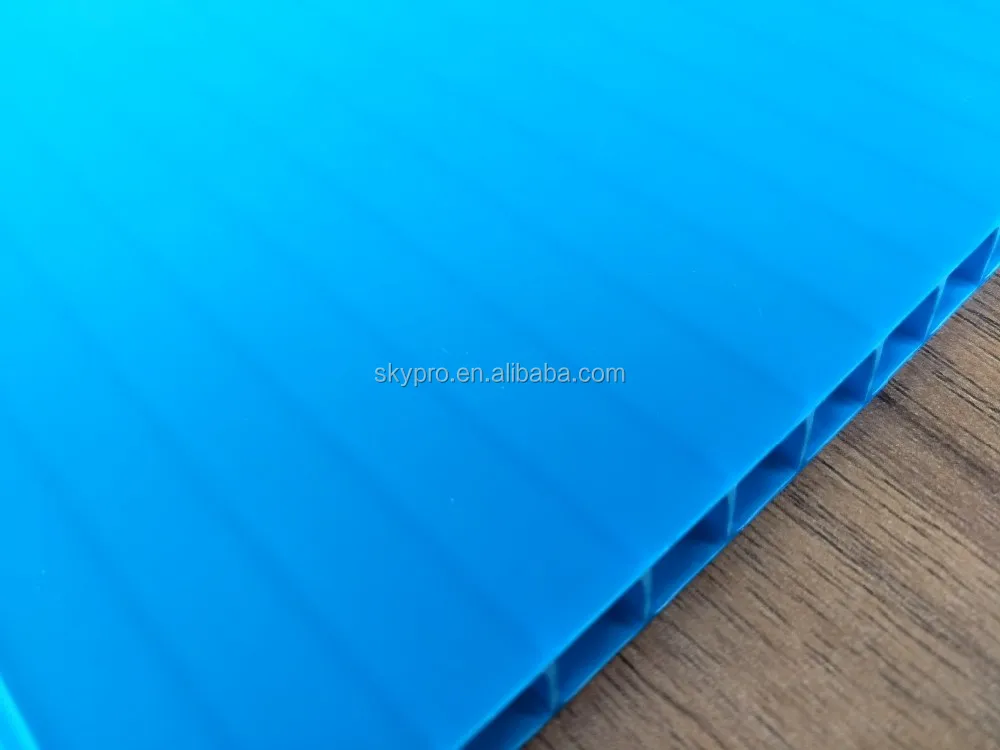 Hoch Techno Logische Kunststoff-hohl Platte/pp-wellblech-alveolar Folie ...