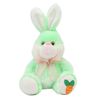 Free Sample 9 '' Green Easter Bunny Rabbit Plush Bunny Stuffed Animals ...