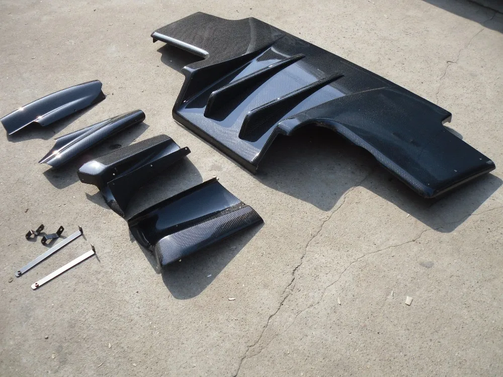 Rear Diffuser 7pcs Cf For R32 Gtr Ts Carbon Fiber - Buy Rear Diffuser ...