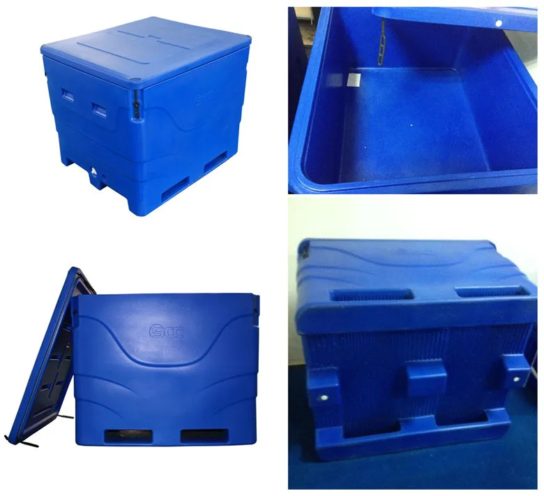 Large Insulated Fish Cool Ice Box For Frozen Seafood Transport - Buy ...