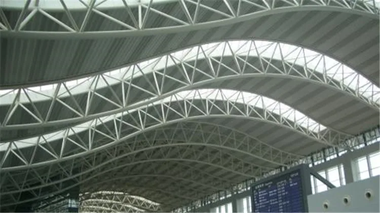 Portable Long Span Roof with Steel Space Frame Truss System