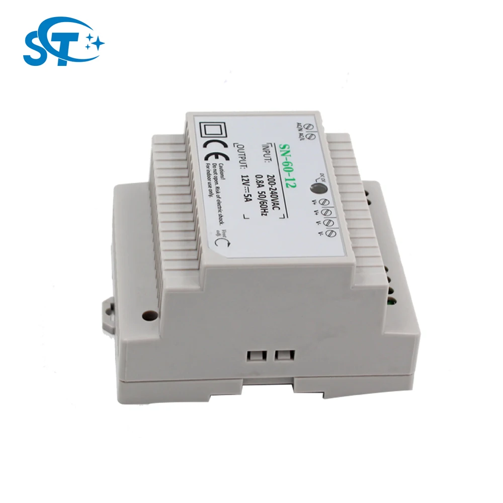 12v Dc Din Rail Power Supply Din Rail Adapter Door Bell Transformer 1 ...