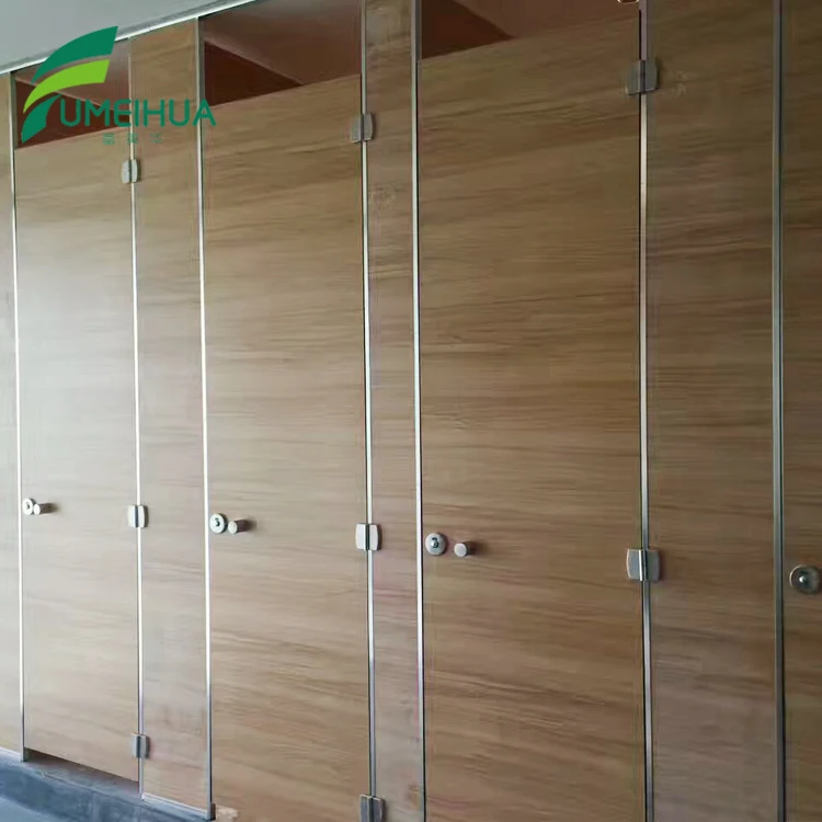 12mm Waterproof Hpl Decorative Bathroom Wall Panel Divisional Partition ...