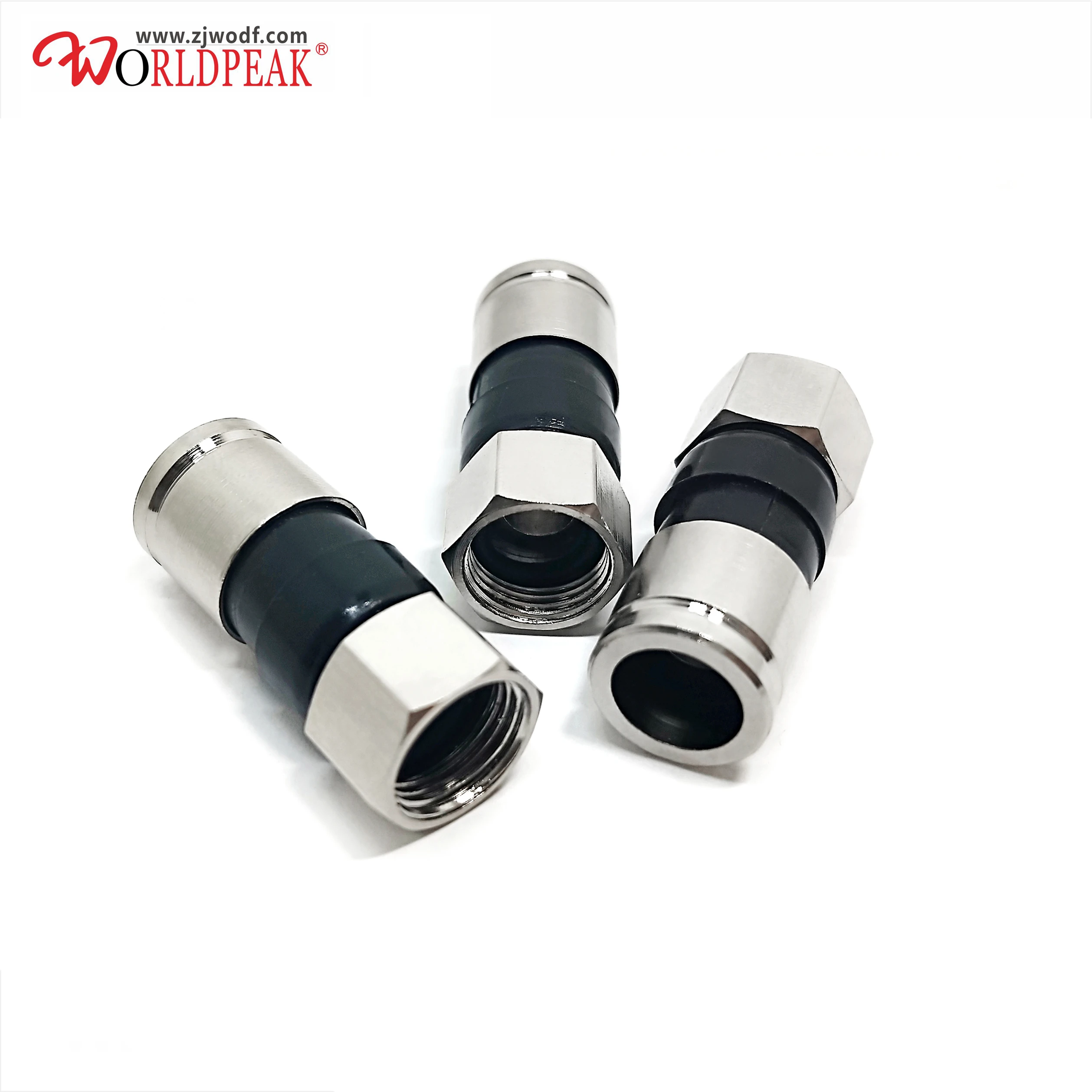 Factory Price Male F Connectors Compression Rg6 Connector F Connector ...