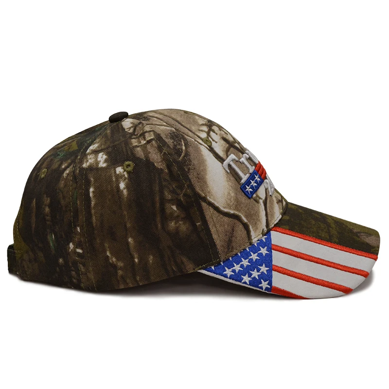 Donald Trump 2020 Hats,3d Logo Camouflage Trump 2020 American Flag Hat ...