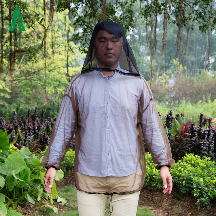 Polyester Mosquito Net With Head Insect Net Body Suits - Buy Mosquito ...