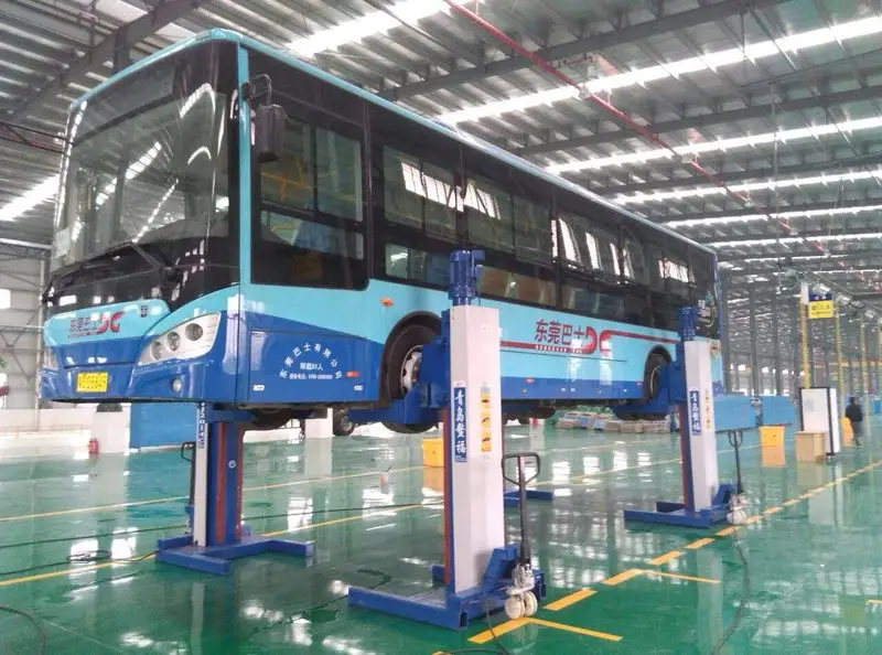 Mobile Car Elevator Bus Truck Car Lift 20t For Home Garage Truck ...