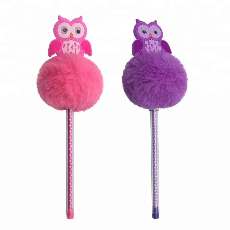 Fluffy Unicorn Ball Pen,Pom Pom Unicorn Pen - Buy Pom Pom Pen,Pink ...