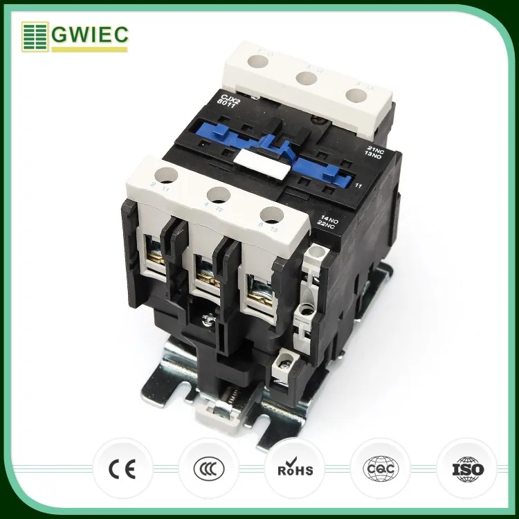 Gwiec Good Quality Lc1-d80 220v Ce 80a 3p Ac Coil Electrical Magnetic ...