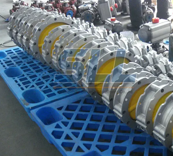 Cement Silo With Pneumatic Butterfly Valve - Buy Butterfly Valve ...