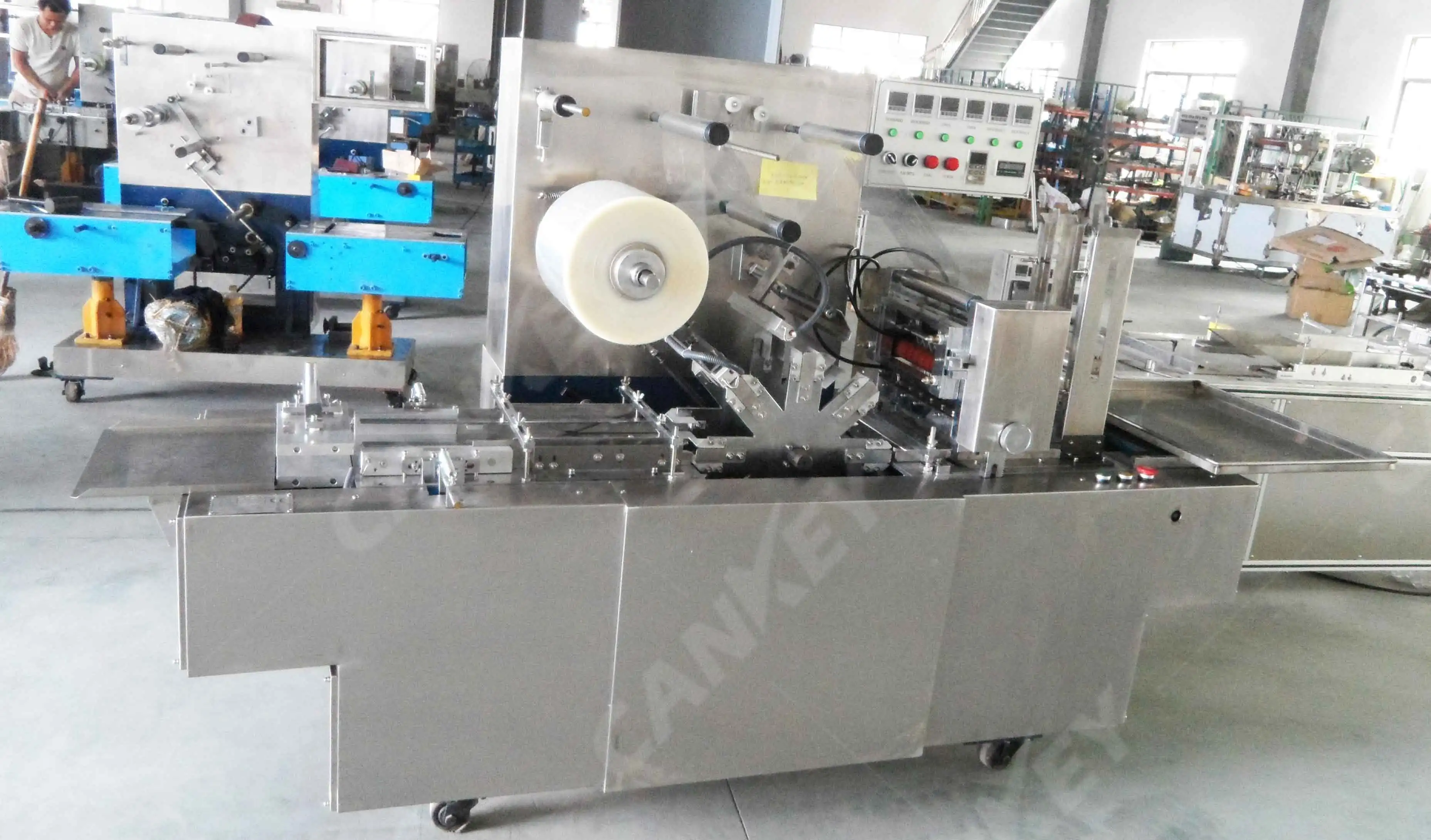 Automatic Cellophane Overwrap Perfume Box Packing Machine For ...