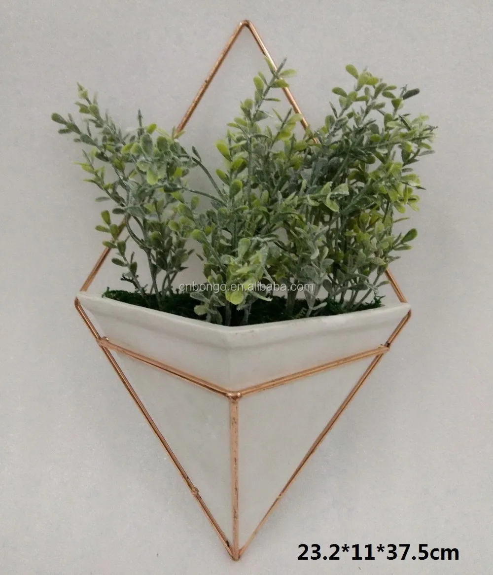 Concrete Flower Planter Wall Mounted Plant Pots - Buy Wall Mounted ...
