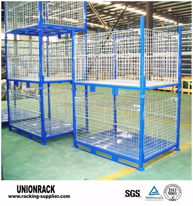 Union Metal Foldable Cage Pallets - Buy Jiangsu Union Logistics System ...