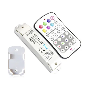 120v 12v 24v Strip 2.4g Touching Button Mini Rf Led Rgb Controller ...