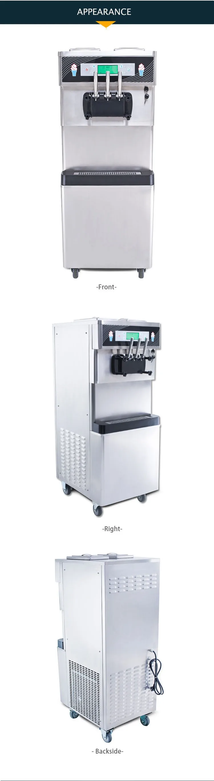 Best Choice for New User of Ice Cream Machine, Automatic Control System ...