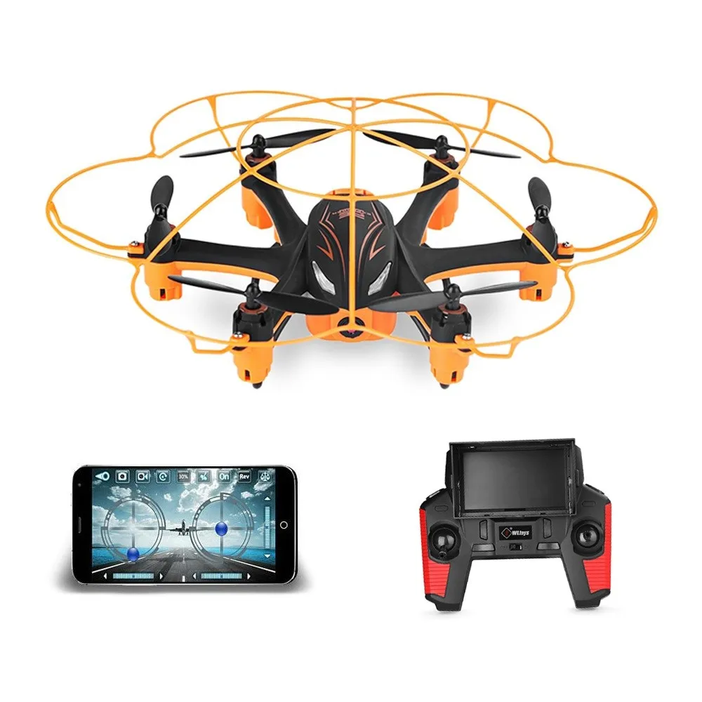 2.4ghz Mini Rc Quadcopter Wltoys Q383 Drone With 720p Full Hd Camera ...