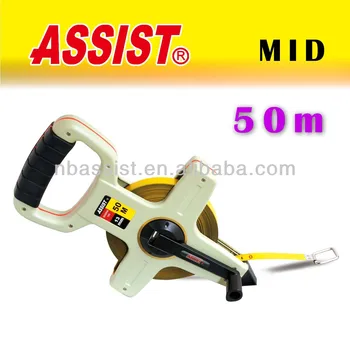 Assist 30m 50m Long Steel Measuring Tape For Building Measure - Buy 30m ...