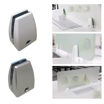 Aluminum Glass Brackets For Office Worksation Partition - Buy Glass ...