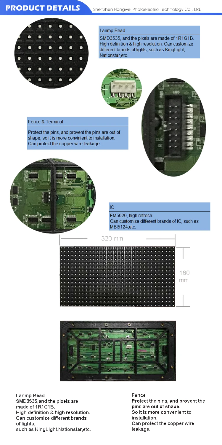 Outdoor Full Color LED Display - 2S Kinglight P10 Module