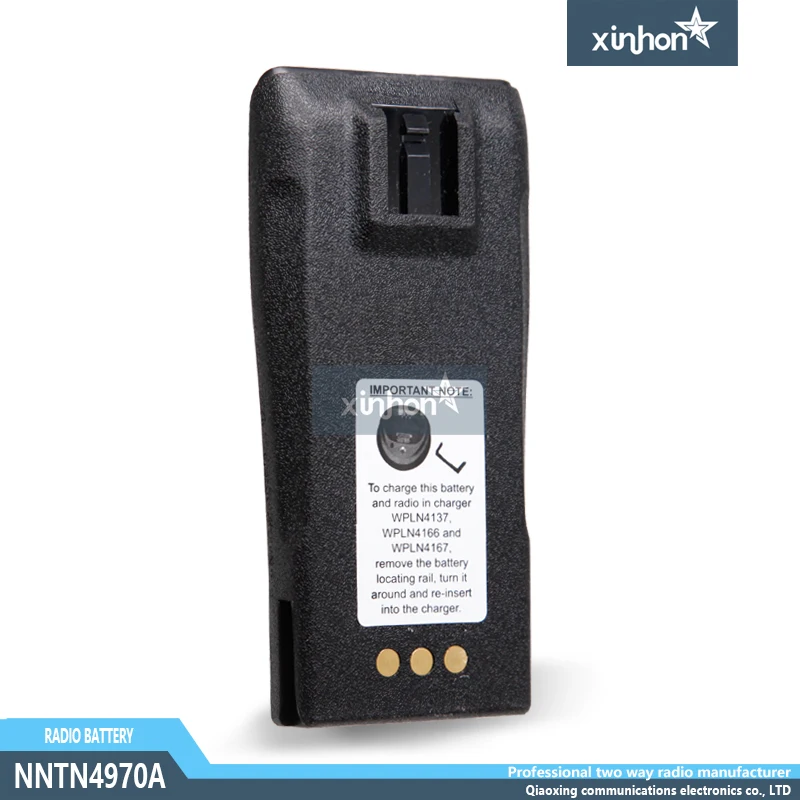 2000mAh Li-ion Rechargeable Two-Way Radio Battery Pack NNTN4970 ...