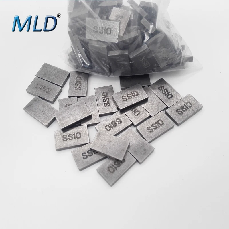 Wear resistant tungsten carbide flat blanks SS10 tips for stone cutting ...