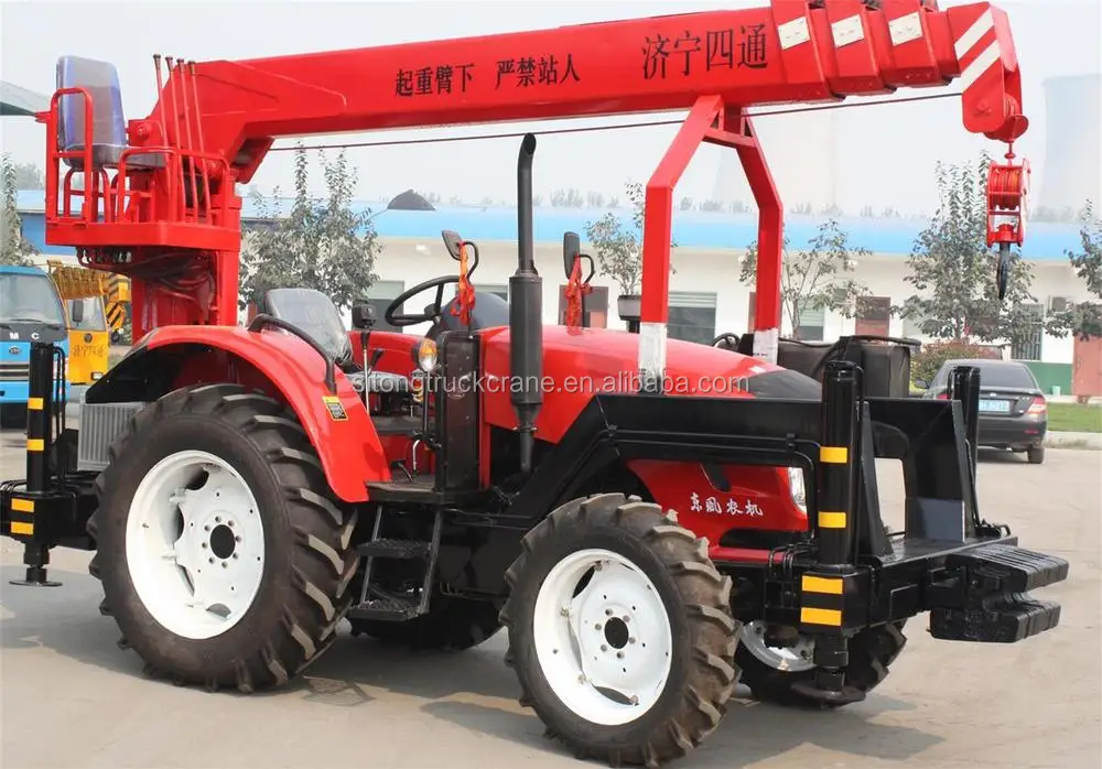 3 Ton Tractor Mounted Crane - High Load Moment & Hydraulic