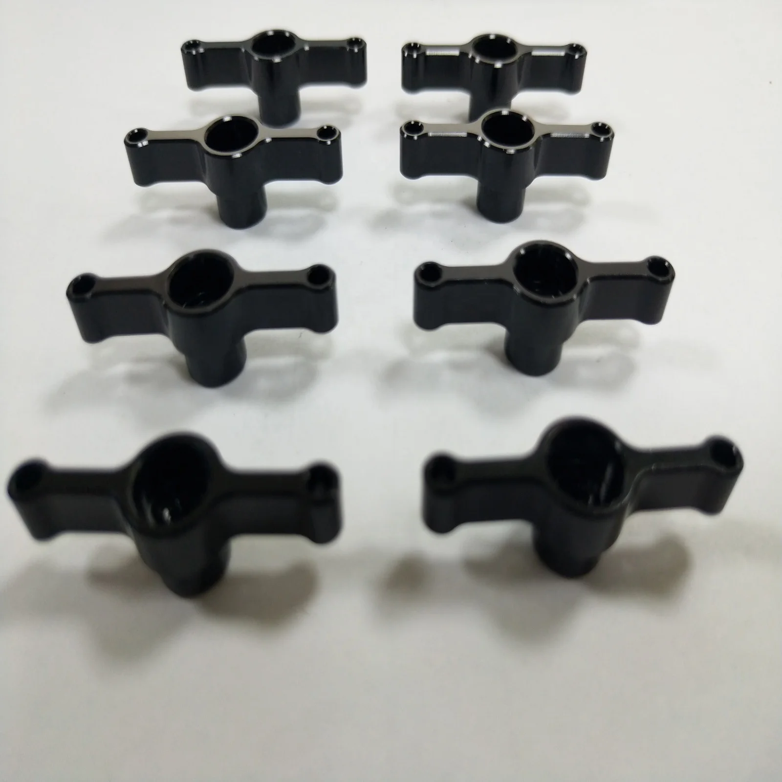 Customized Cnc Aluminum M6 Black Knurled Thumb Screw Quick Release ...