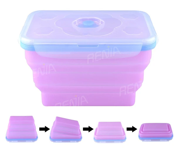 Mini Food Freezer Containers And Soft Silicone Containers Small Lids ...