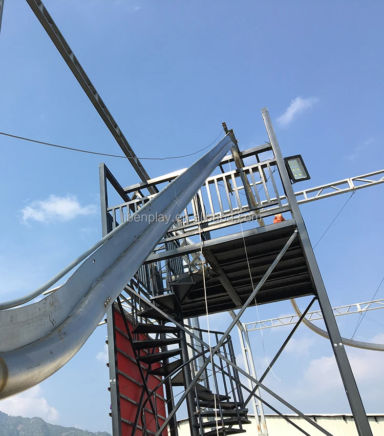 Indoor Adventure Zip Line Roller Coaster for Amusement Park