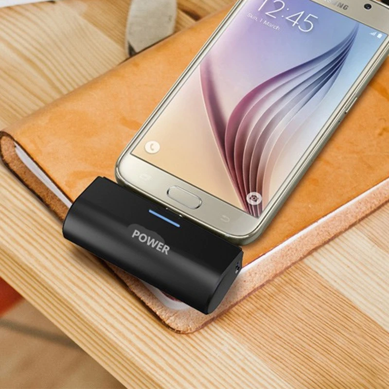Pocket Mini Portable Rechargeable Power Bank For Type C Android Apple ...
