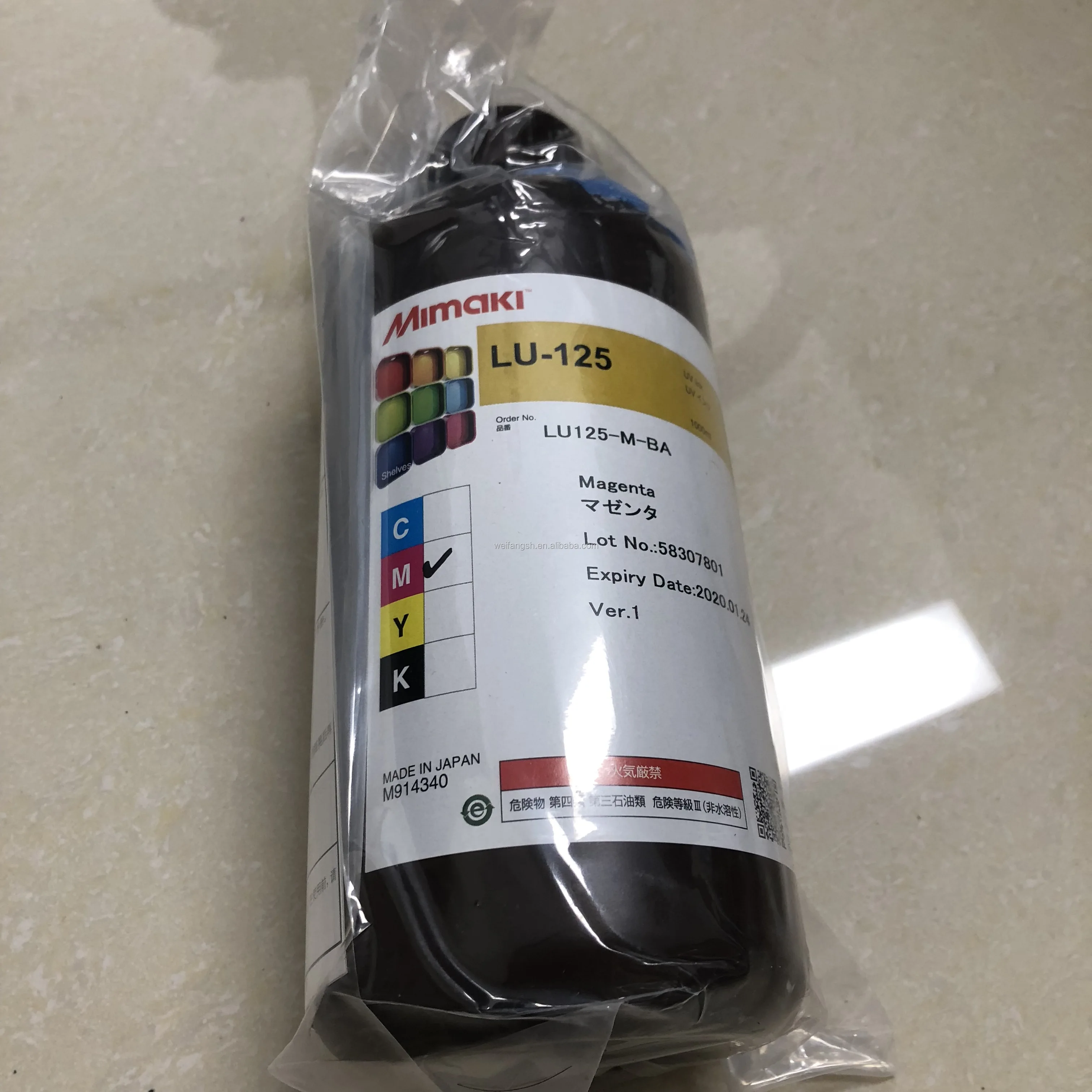 Original 1000ml UV Curable Ink - Compatible with Mimaki JV150-160