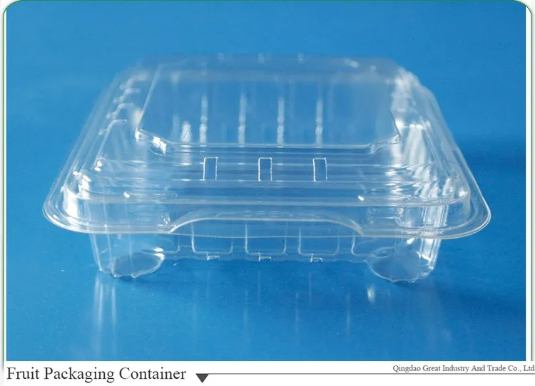 Disposable Plastic Blister Blueberry Clamshell Container Packaging ...