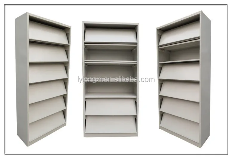 High Quality Steel Library Magazine Rack /magazine Books Display Shelf ...