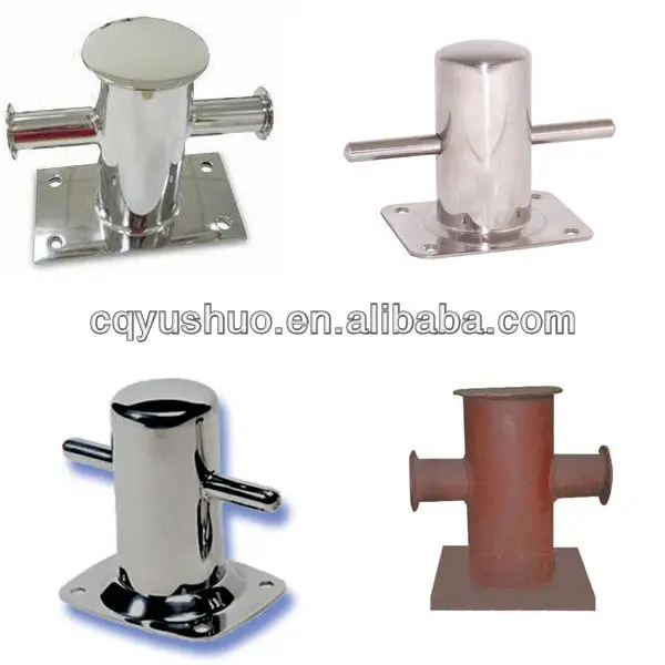 Jis F-2804 Ship Single Bitts Bollard /stainless Steel Boat Mooring ...