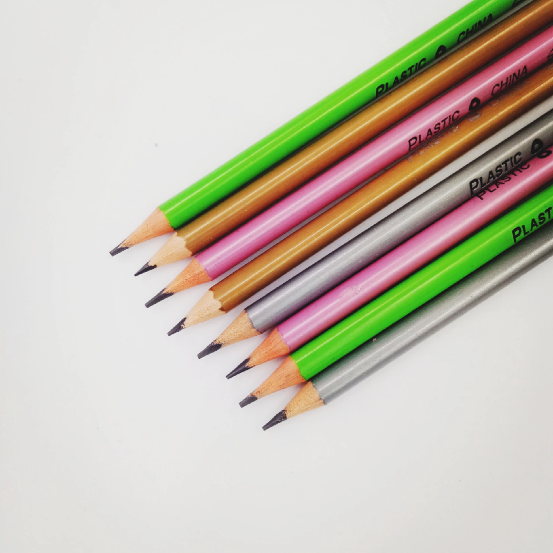 High Quality Rubber And Plastic Pencils - Buy Hardness Plastic Pencil ...