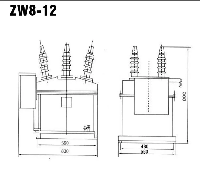 Zw8 10kv 11kv 12kv Vaccum Circuit Breaker Manufacturers - Buy Circuit Breaker Price,Air Circuit ...