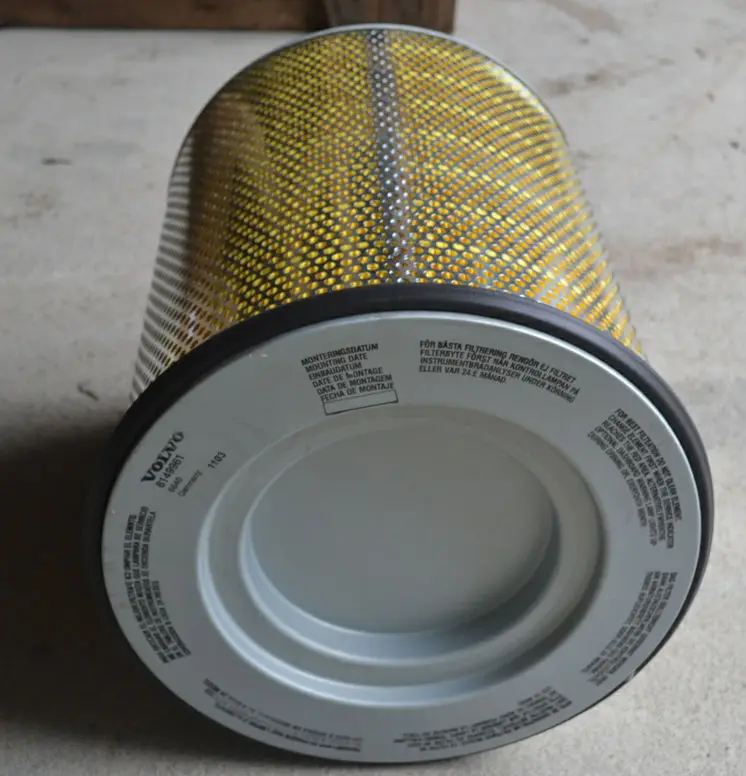 Volvo Truck Spare Parts Diesel Engine Volvo Truck Air Filter 1665898 ...