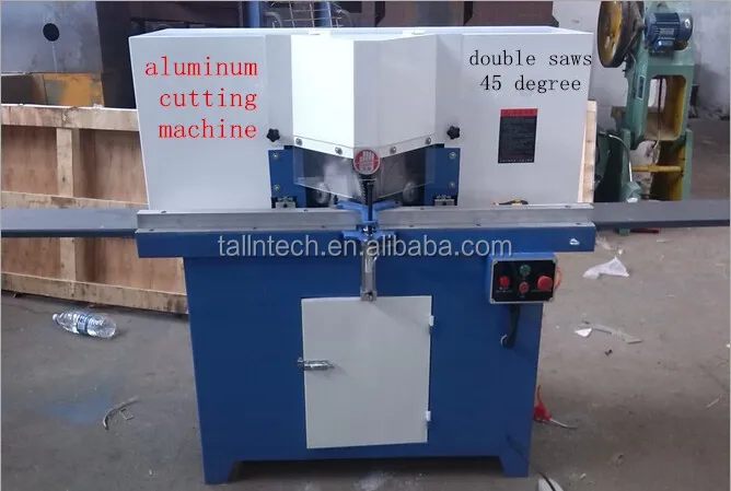 Double Saws 45 Degree Frame Cutting Machine - Buy Automatic Aluminum ...