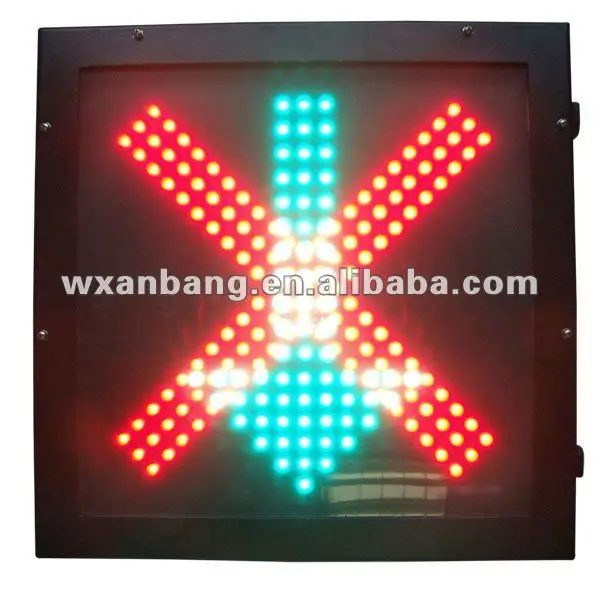 LED traffic control sign, View LED Lane control, Sunburst Product ...