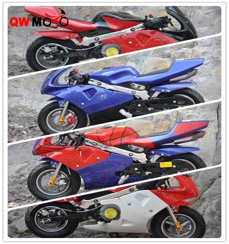 49cc Mini Pocket Bike With New Easy Alloy Pull Starter Kids - Buy 49cc ...