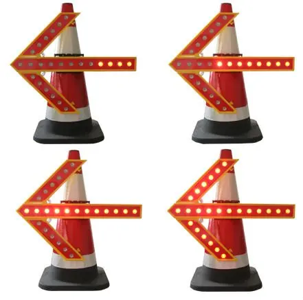 Collapsible Led Arrow Warning Lights - Buy Flexible Traffic Arrow ...