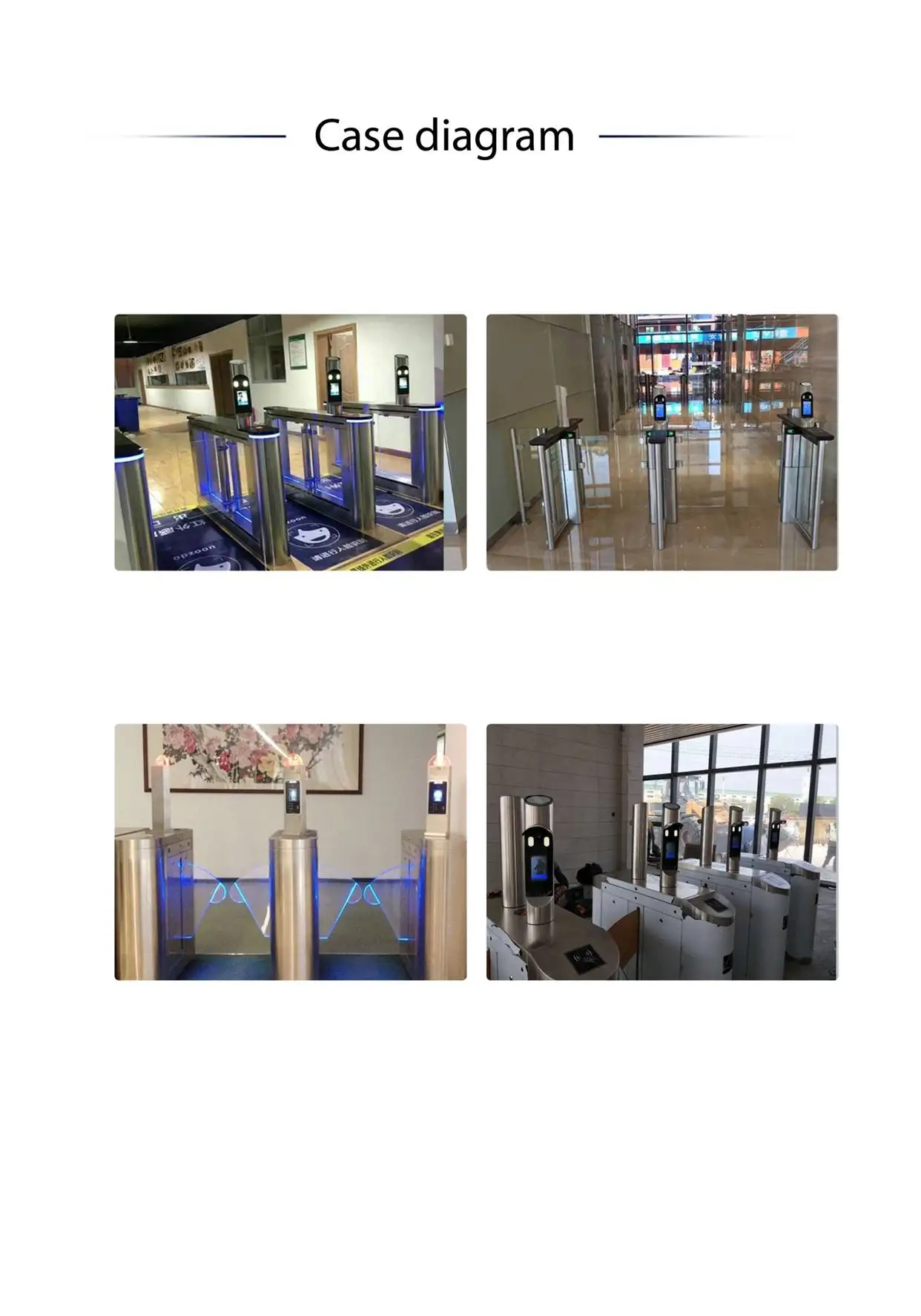 Access Control Face Finger Recognition Equipment Kaba Turnstile - Buy ...