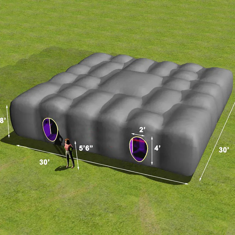 Outdoor Laser Planet Game Inflatable Laser Tag Arena for Sale