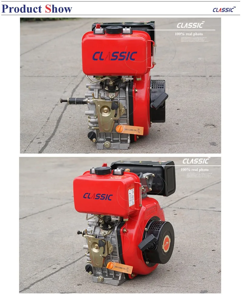 Bison(china) 418cc 10hp Vertical Shaft Diesel Engine Price Small Low ...