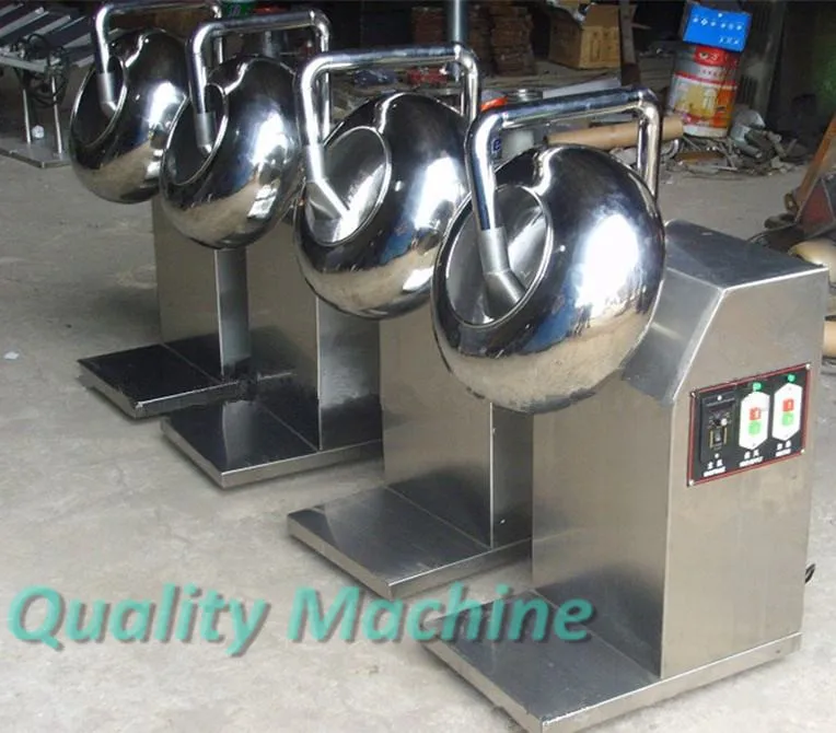 800mm Sugar Coated Almonds Machine - Automatic Chocolate Coating Pan