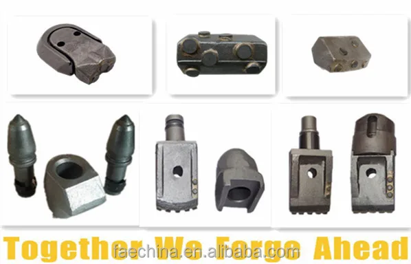 Rotary Tbm Tunnel Boring Machine Tools Part Crusher Pick Round Shank ...