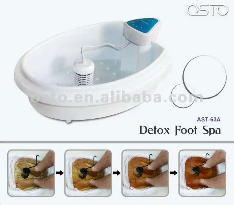 Electric Automatic Shiatsu Water Jet Portable Foot Spa Bath Massage ...