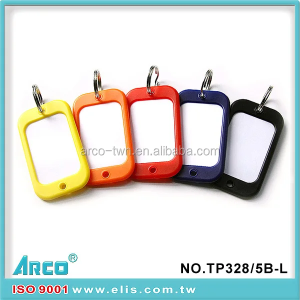 Hard Plastic Key Tag Key Label Key Ring - Buy Hard Plastic Key Tag ...