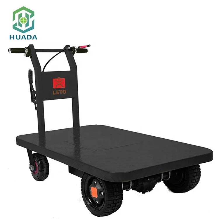 Mini Warehouse Truck Garden Electric Trolley - 800KG Capacity Electric ...